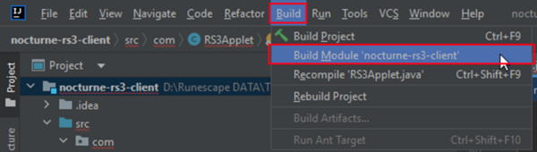 Private Runescape 3 server – Setting up a Nocturne RS3 Server setup and client configuration ...