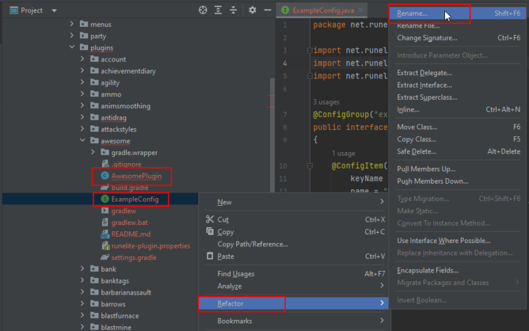 Creating your first Runelite Plugin: - Sly Automation