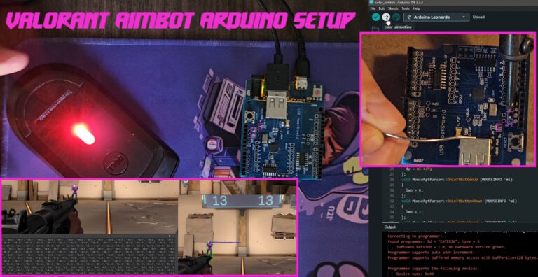 Valorant Aimbot Arduino With Usb Host Shield Sly Automation