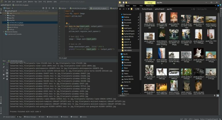 Convert HEIC to JPG on Windows Using Python - Sly Automation