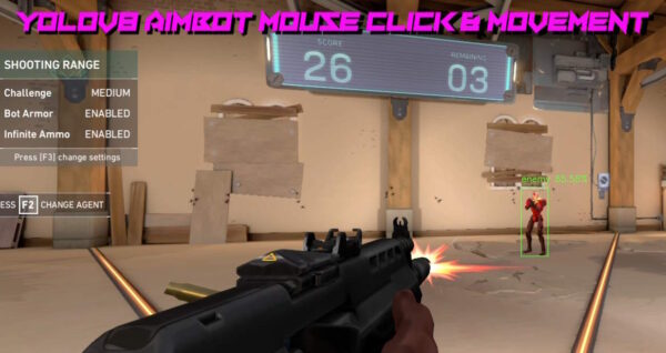 Valorant Aimbot with color detection with python - Sly Automation